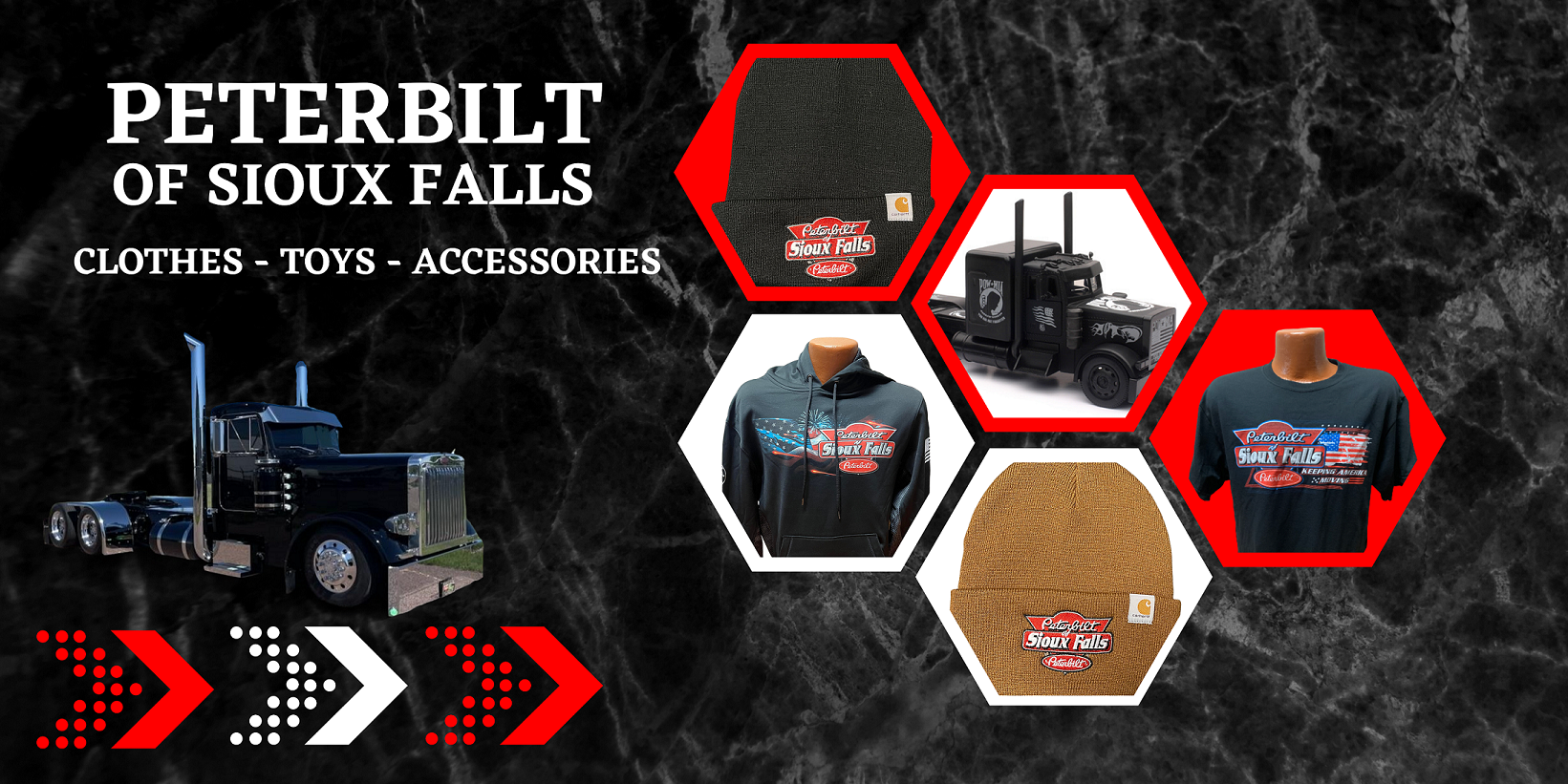Peterbilt of Sioux Falls apparel and mercahndise – peteshop-sf