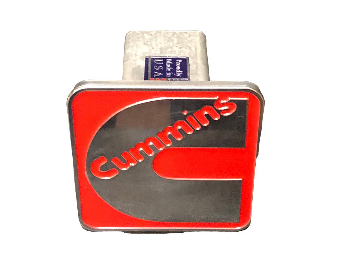 Red Cummins Hitch Cover – peteshop-sf